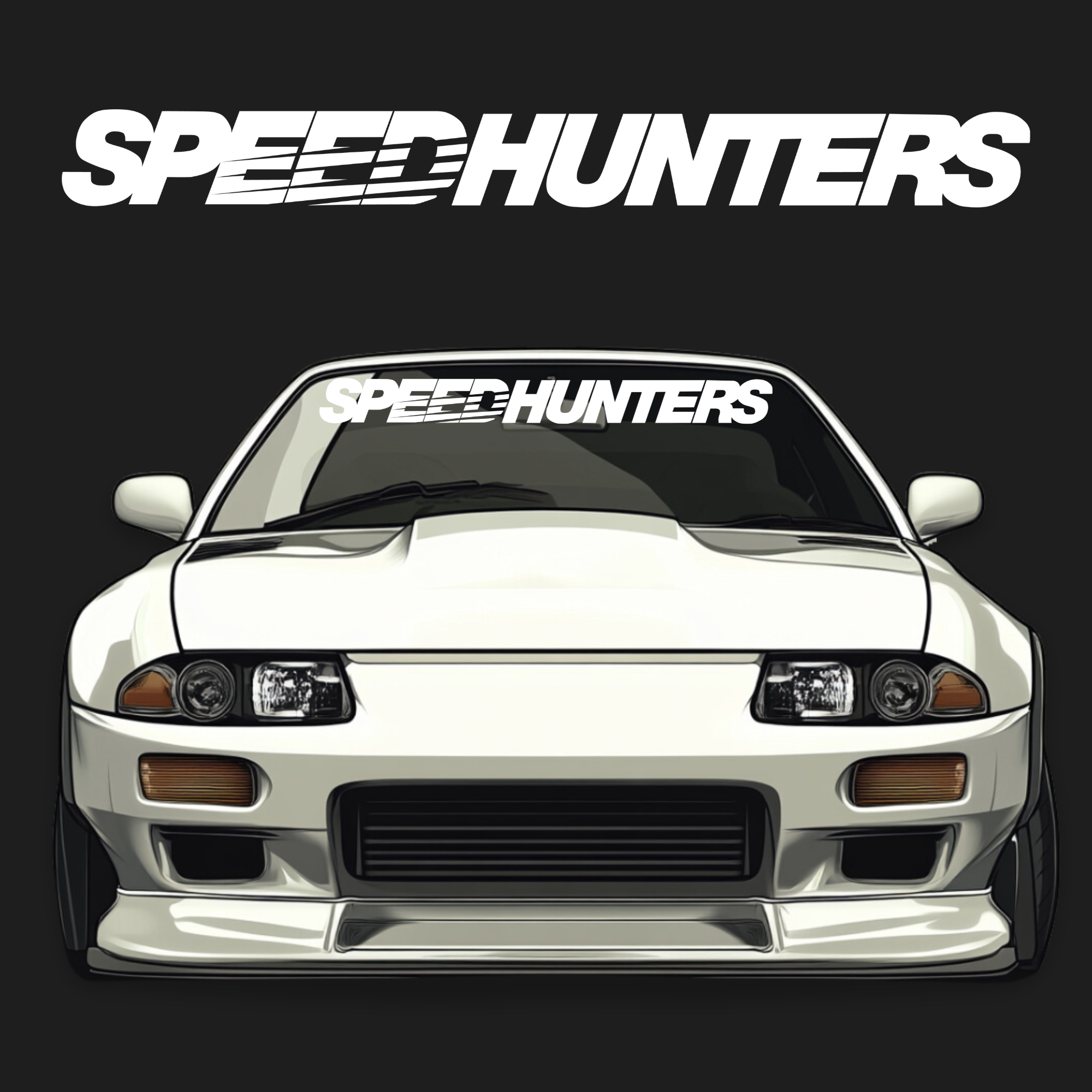 Speedhunters Windshield Banner | JDM Car Decal | Raw Decals